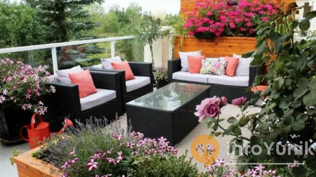 Cara Menata Teras dengan Bunga