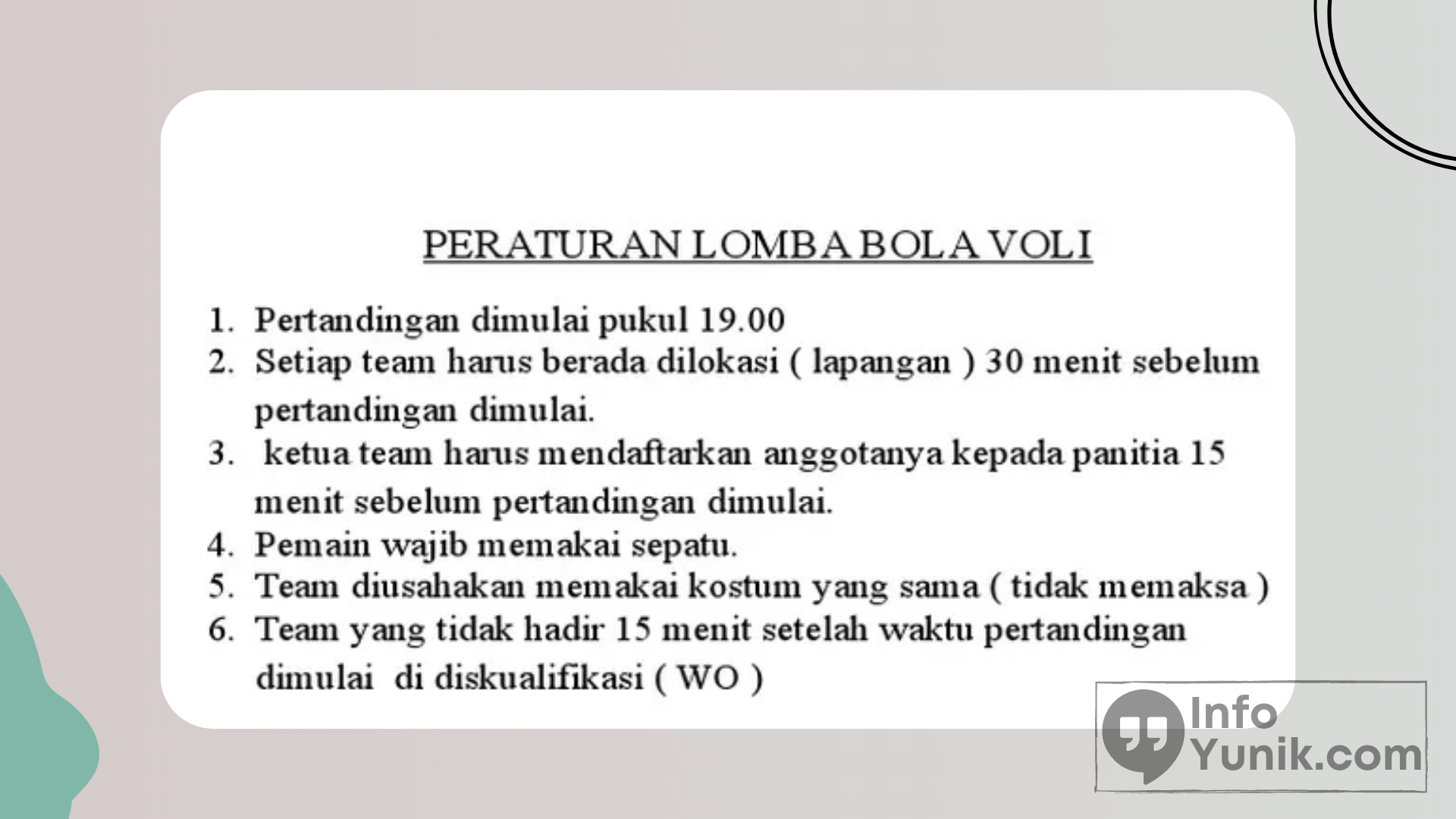 Aturan dalam Permainan Bola Voli yang Harus Diketahui - Panduan Lengkap